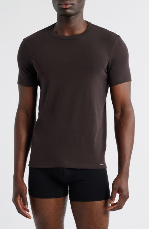 TOM FORD TOM FORD Cotton Jersey Crewneck T-shirt